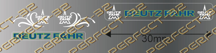 Deutz-Fahr window sticker – Perfect 32 Models