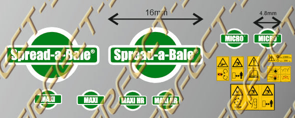 STICKERS – Tagged "Spread-a-bale"– Perfect 32 Models