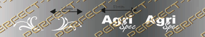 Agri Spec window sticker – Perfect 32 Models
