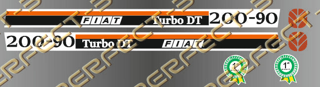 Fiat 200-90 DECAL – Perfect 32 Models