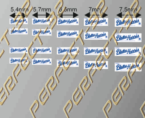 Dealership DECAL Platts Harris – Perfect 32 Models