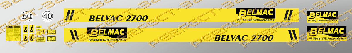 STICKERS – Tagged "Belmac"– Perfect 32 Models